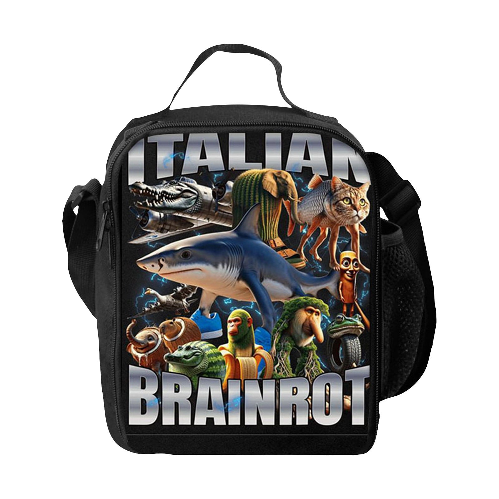 Italian Brainrot Backpack, Back to School Supplies, 10" Italian ...