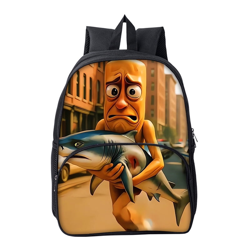 Italian Brainrot Backpack, Back to School Merch, Travel Book Bag ...