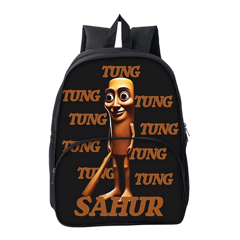 Italian Brainrot Backpack, Back to School Merch, Travel Book Bag ...