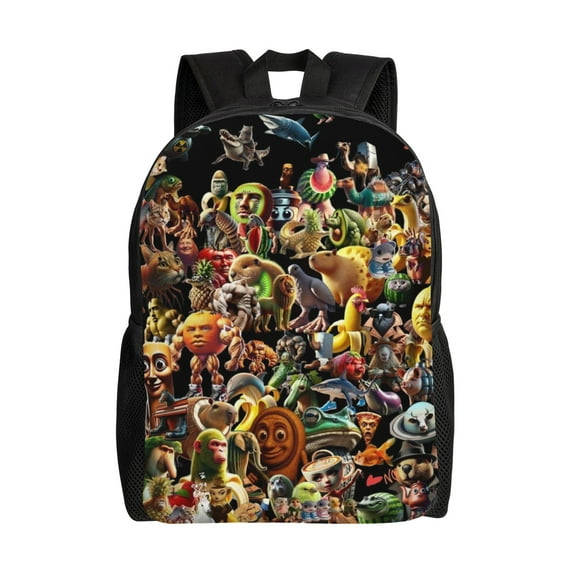 Italian Brainrot Backpack Casual Daypack Travel Laptop Backpack Large ...