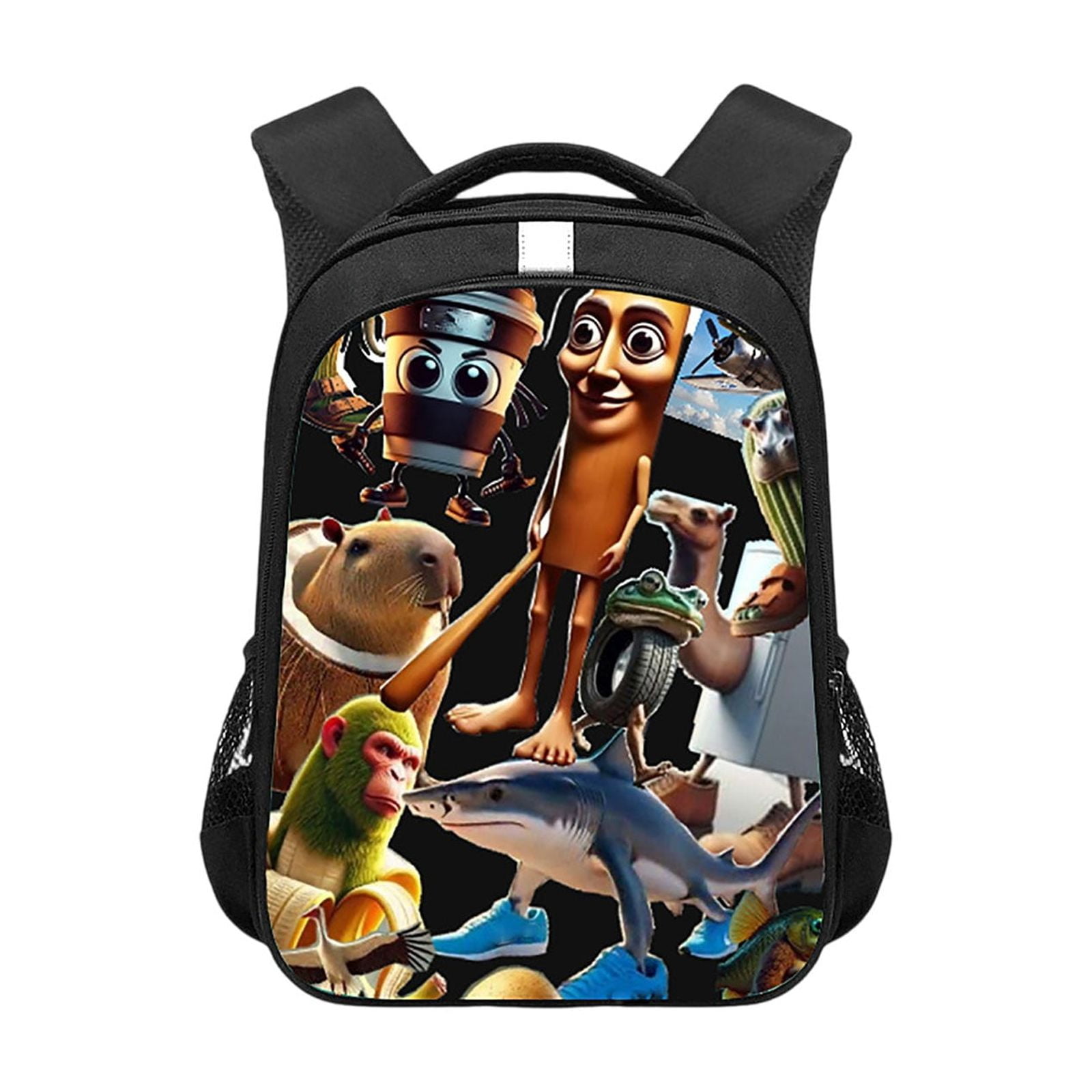 Italian Brainrot Backpack, Italian Brainrot 3d Digital Printing ...