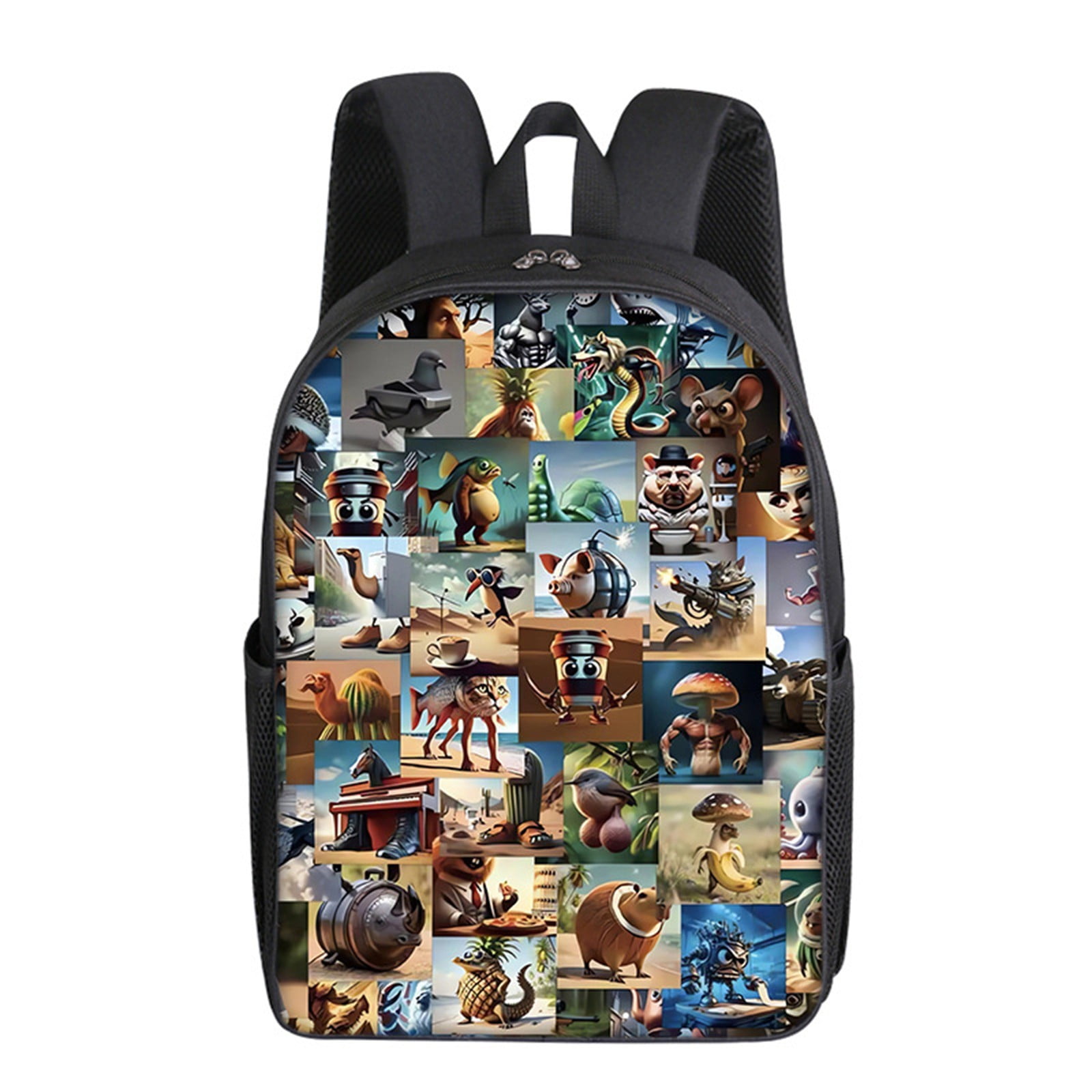 Italian Brainrot Backpack Large Capacity School Backpack for Teens ...