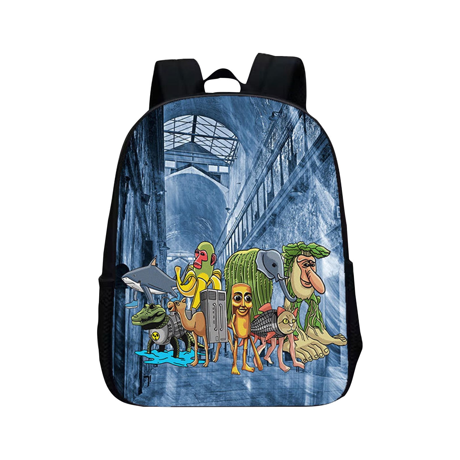 Italian Brainrot Backpack, Tralalero Tralala Backpack, Casual Italian ...