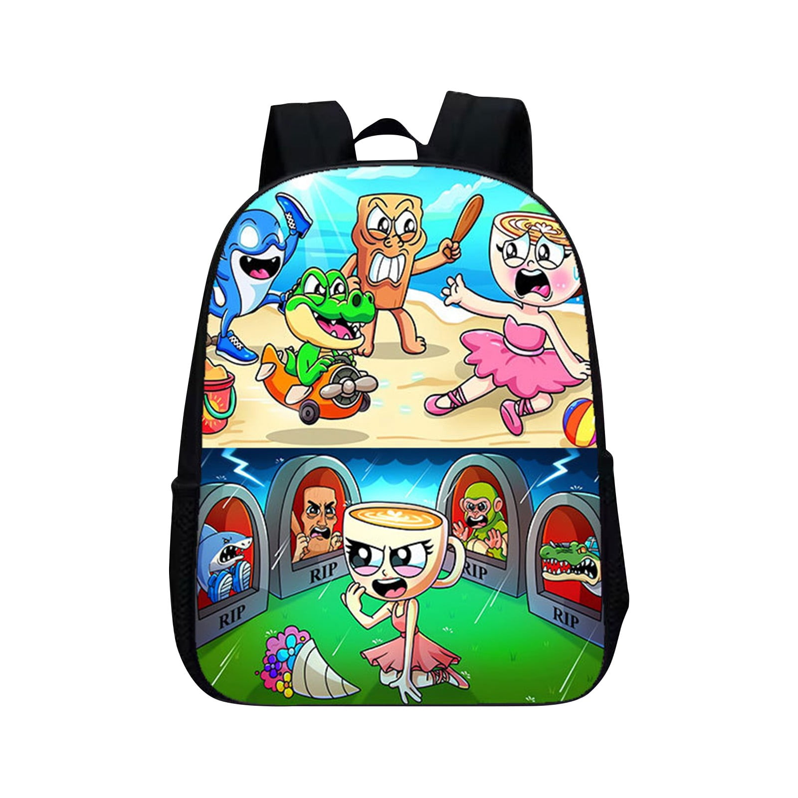 Italian Brainrot Backpack, Tralalero Tralala Backpack, Casual Italian ...