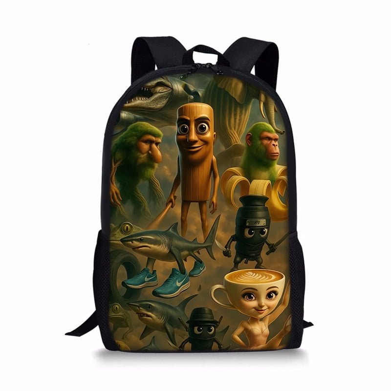 Italian Brainrot Backpack, Welcome Back to School Gifts, Travel Book ...