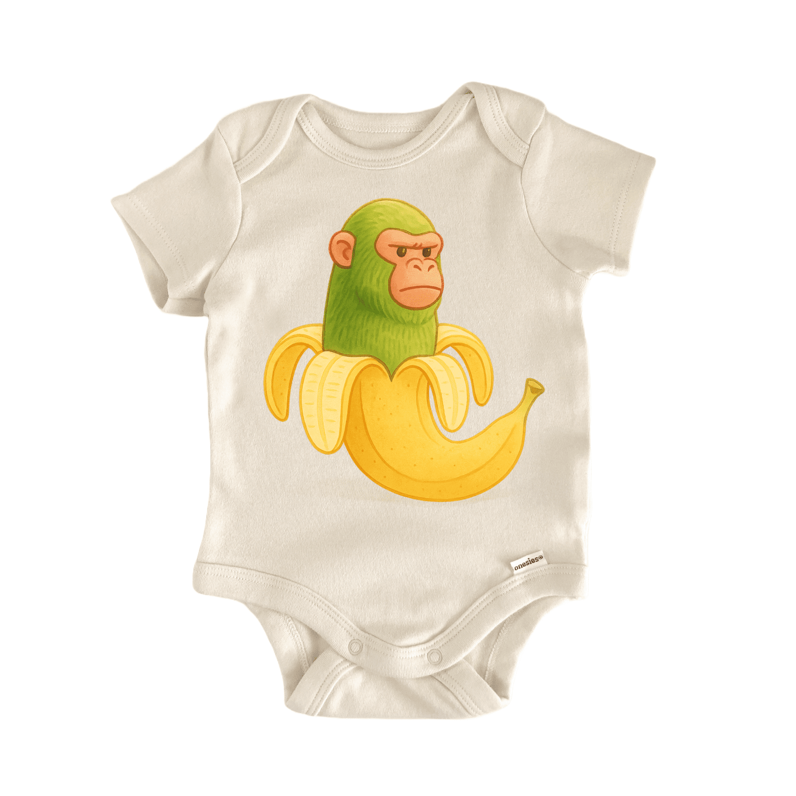 Italian Brainrot Banana Monkey - Baby Bodysuit - Walmart.com
