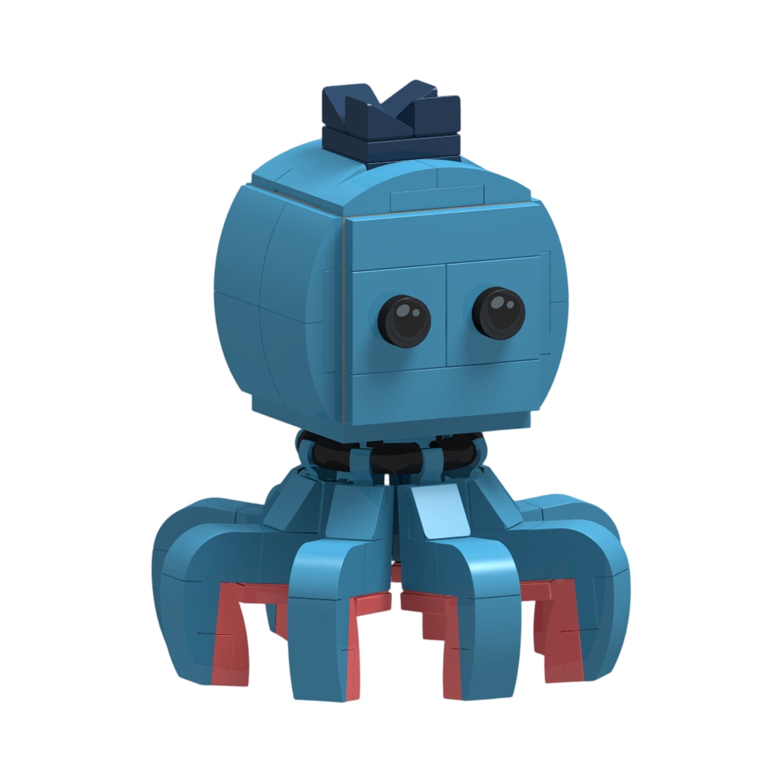 Italian Brainrot Blueberini Octopusini Building Blocks Set,Blueberini ...