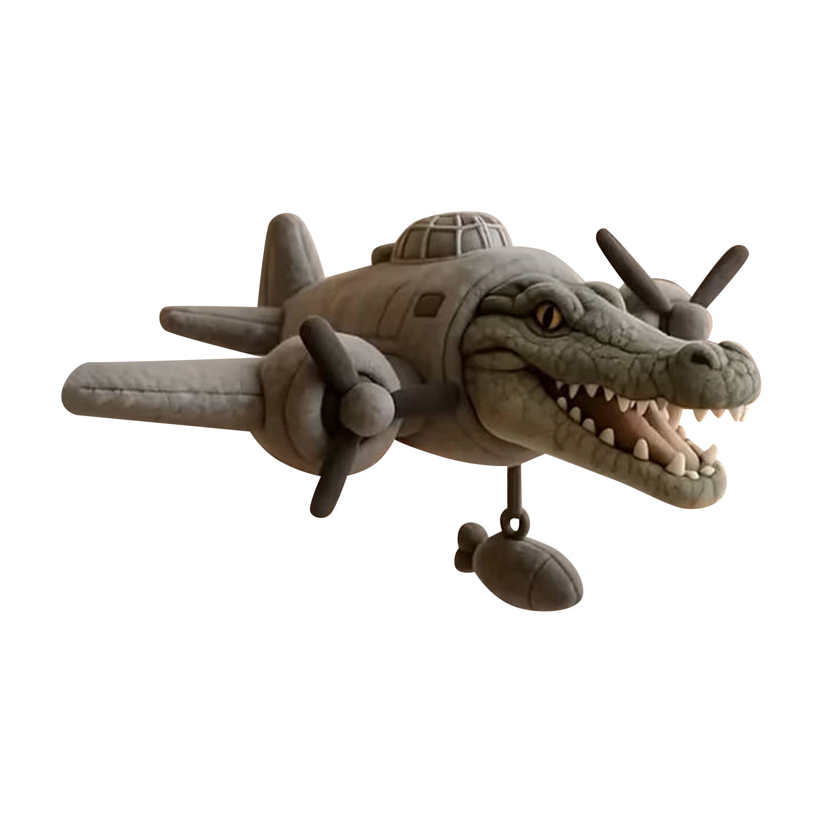 Italian Brainrot Bombardino Crocodilo Plush Animals, Adorable Plush Toy ...