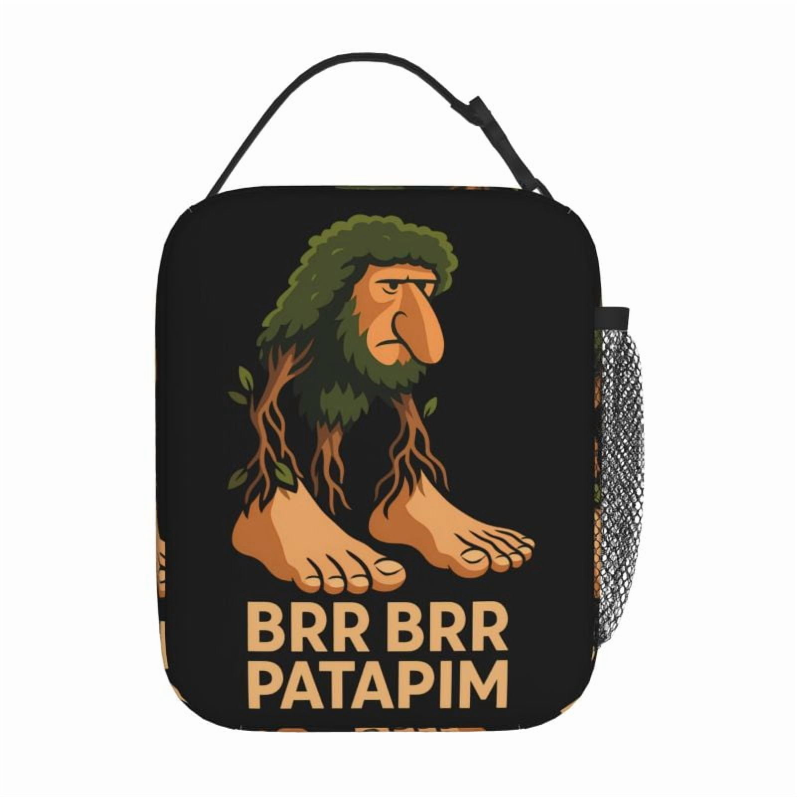 Italian Brainrot Brr Brr Patapim Insulated Lunch Bag Large Capacity ...