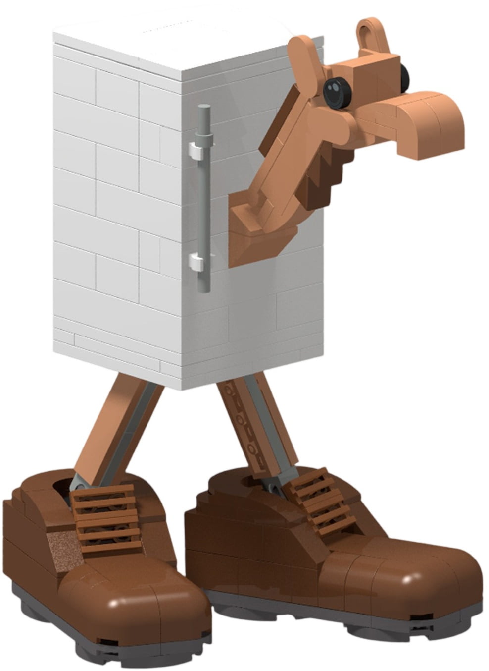 Italian Brainrot Building Block Set - 3D AI Brainrot Animal Building ...