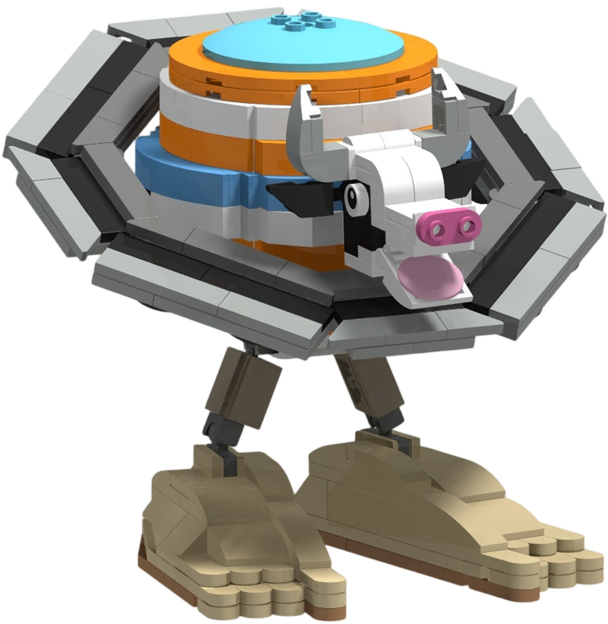 Italian Brainrot Building Block Set - 3D AI Brainrot Animal Building ...