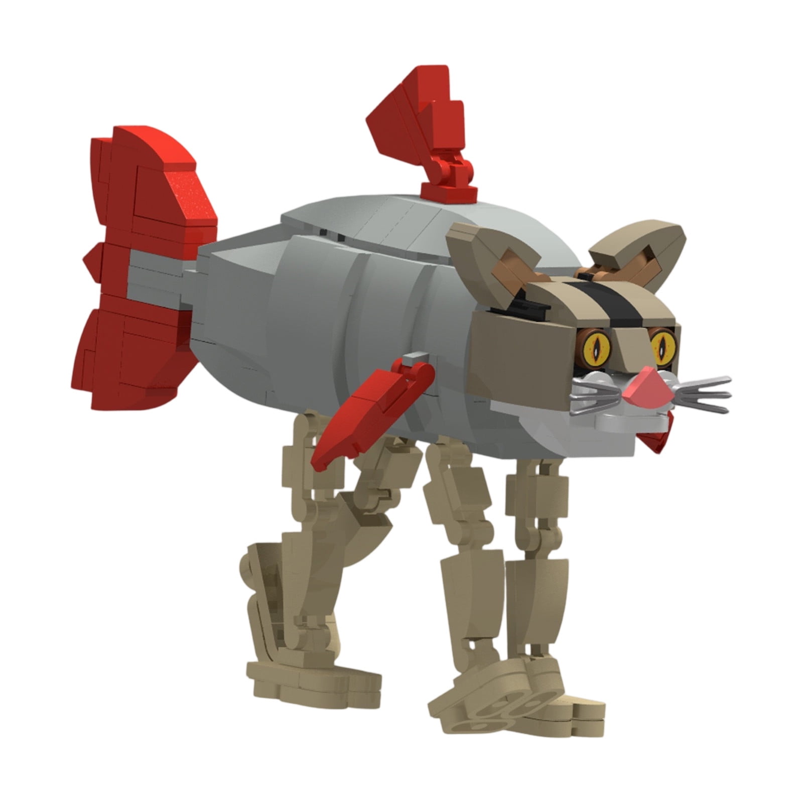 Italian Brainrot Building Block Set - Brainrot Action Figure Building ...