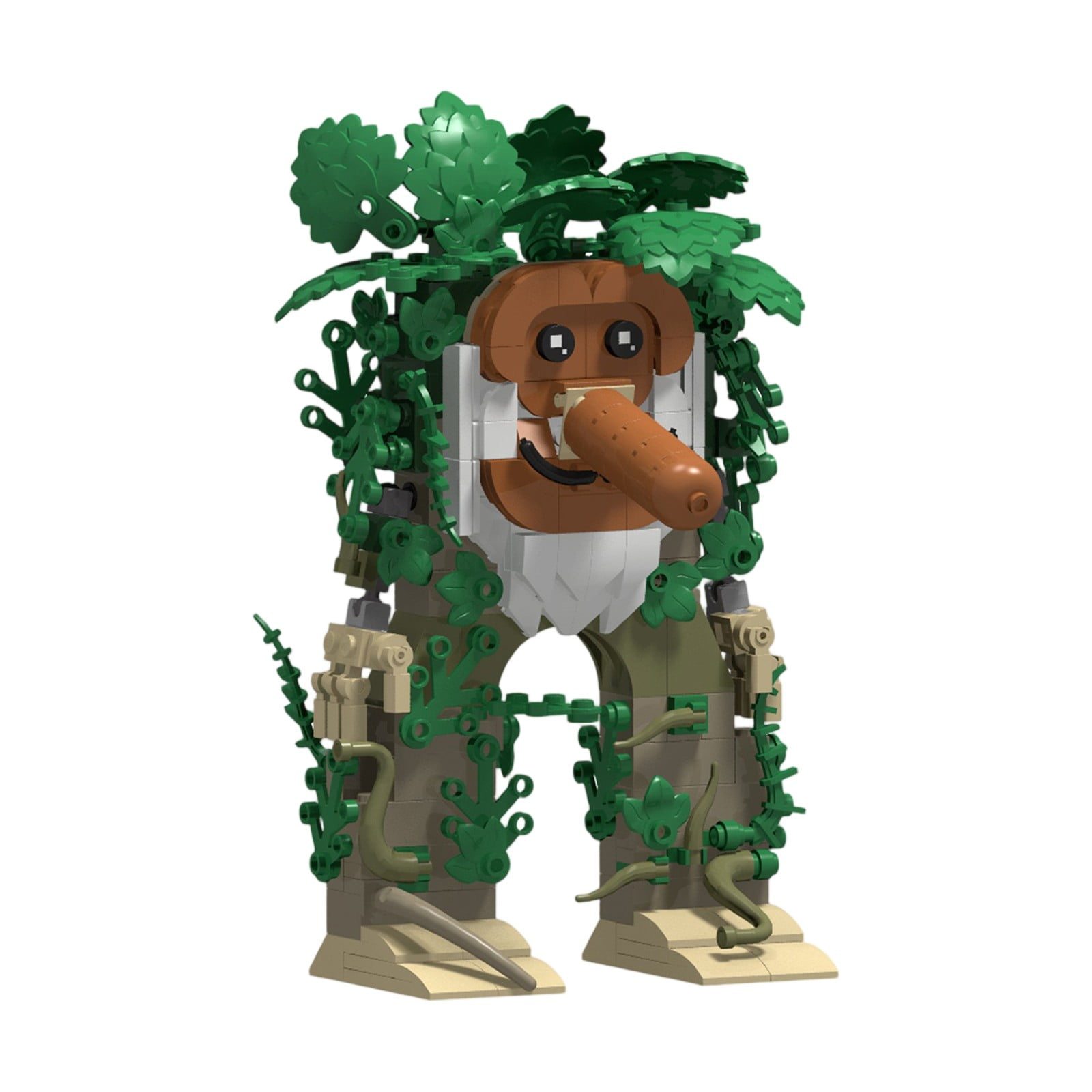 Italian Brainrot Building Blocks, AI Brainrot Animal Action Figures ...