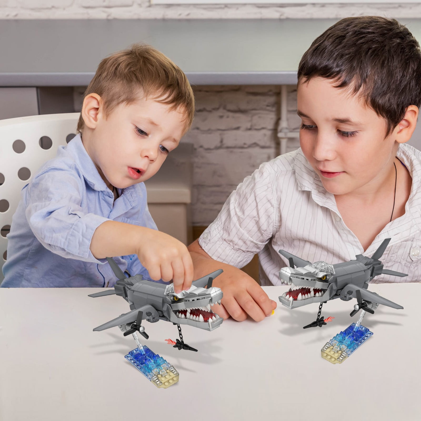 Italian Brainrot Building Blocks Set,8 Inch Hand Exercise, Shape ...