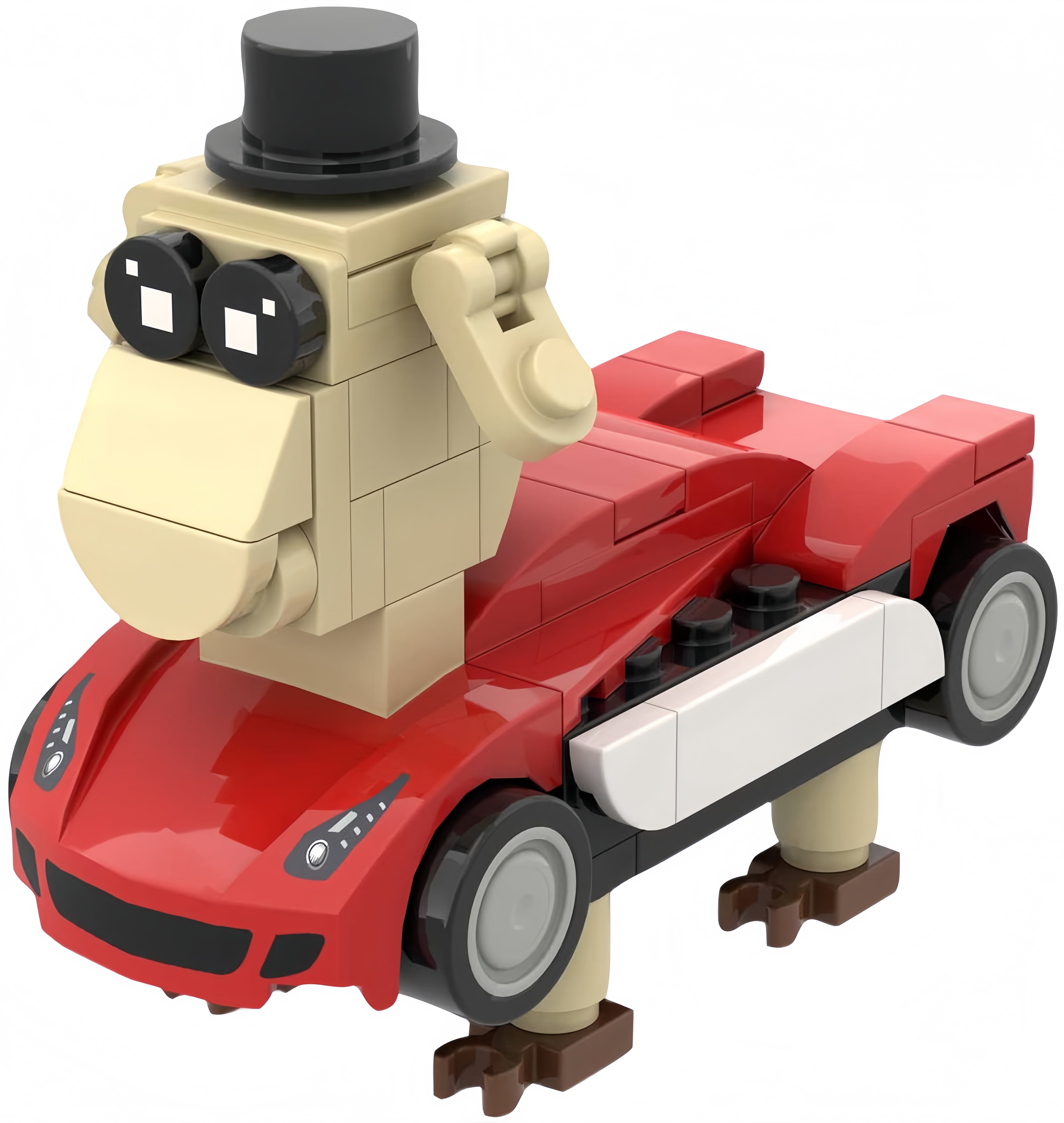 Italian Brainrot Building Blocks Set- Tung Tung Tung Sahur Toy ...