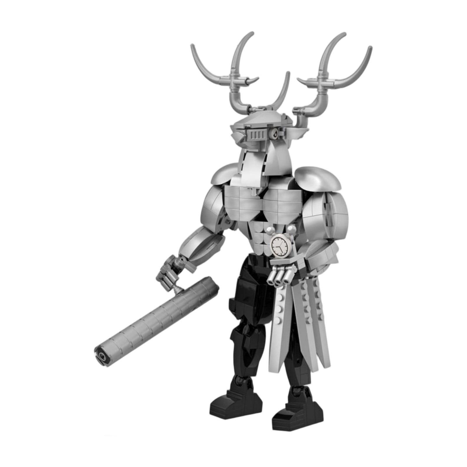 Italian Brainrot Building Blocks, Tralalero Tralala Series Action ...