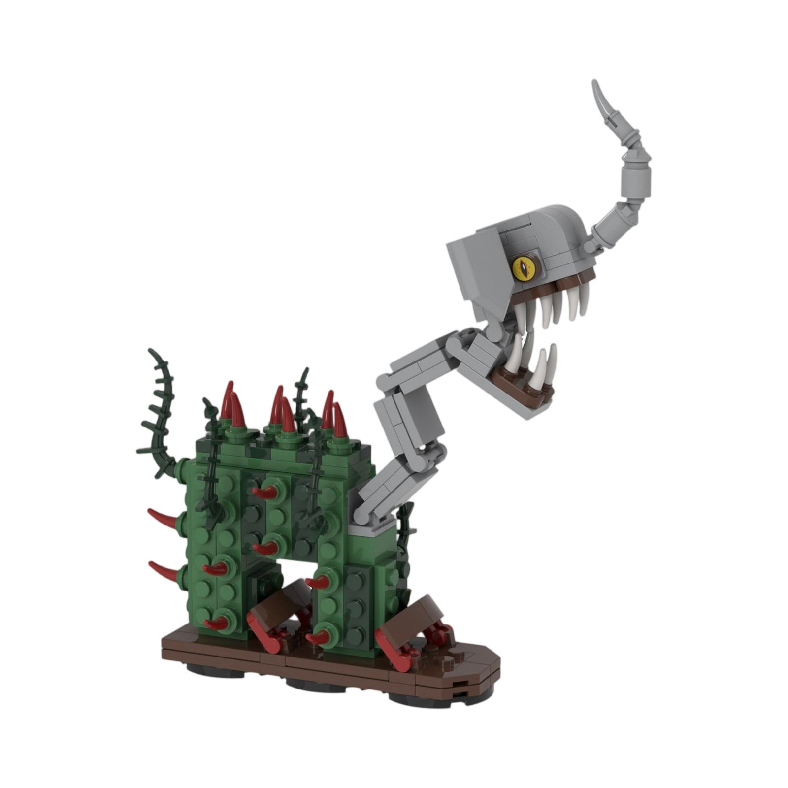 Italian Brainrot Building Blocks, Tralalero Tralala Series Action ...