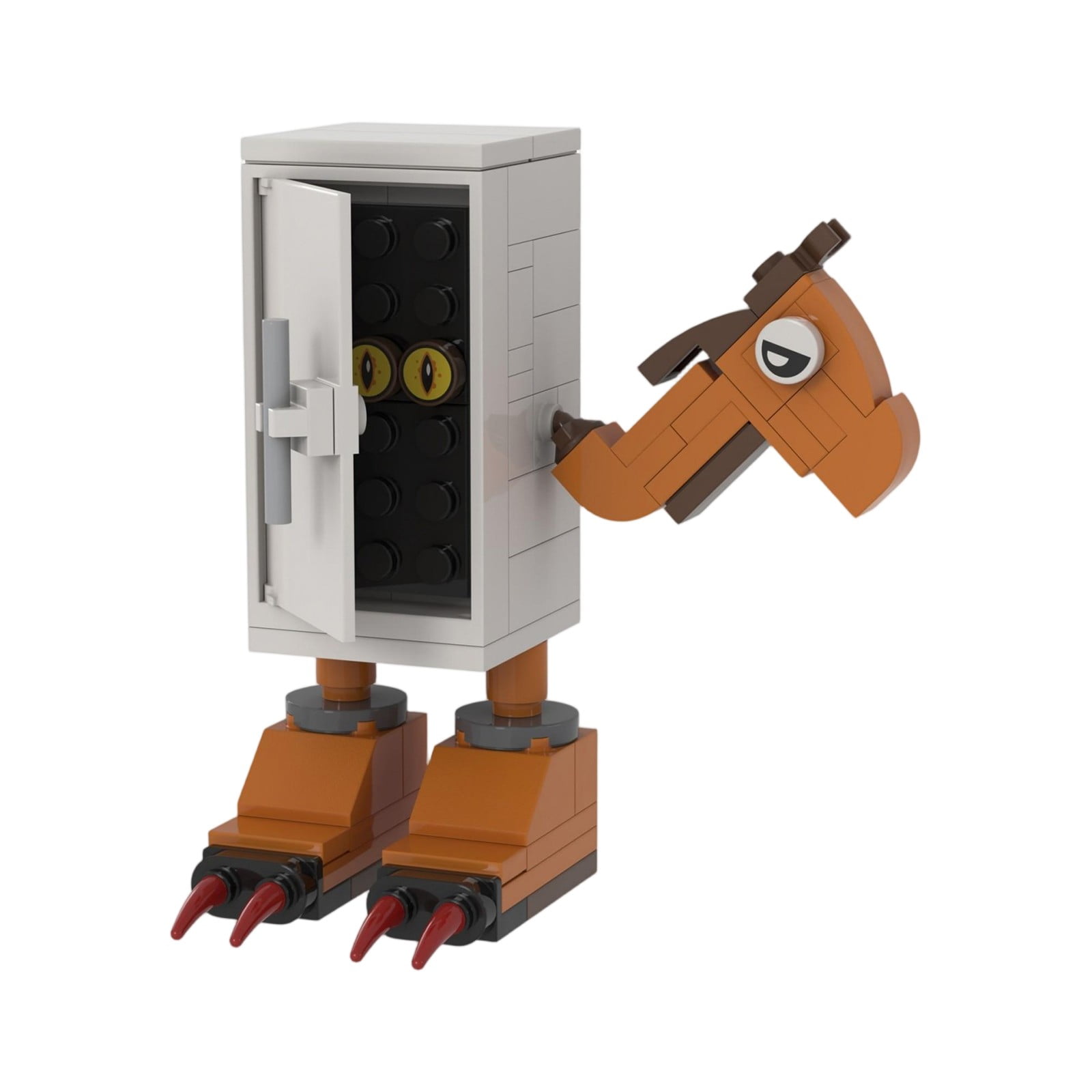 Italian Brainrot Building Blocks, Tralalero Tralala Series Action ...