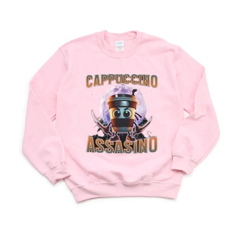 Italian Brainrot Cappuccino Assassino Funny Meme Parody Coffee ...