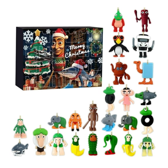 Italian Brainrot Christmas Advent Calendar 2025,24 Days of Surprise ...