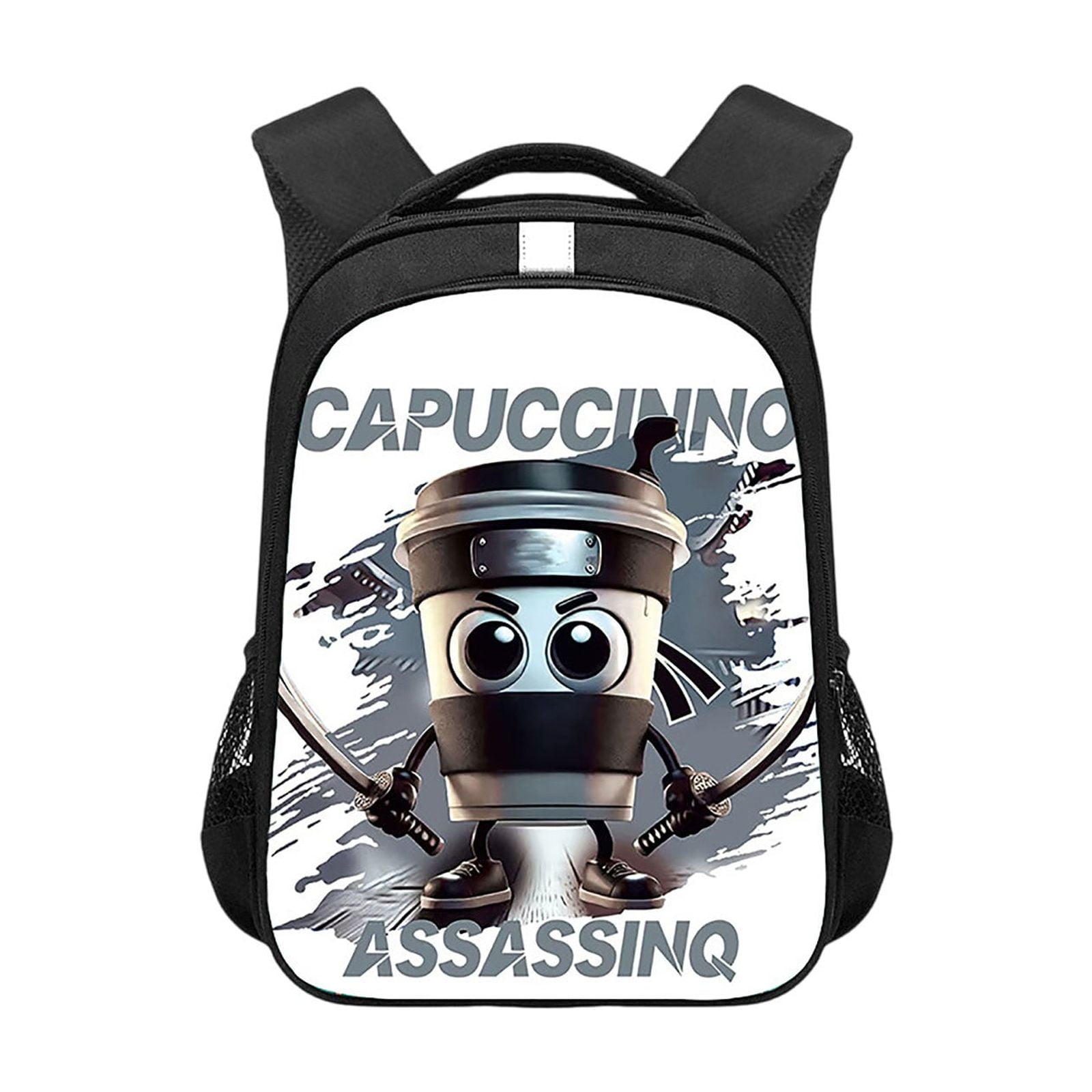 Italian Brainrot Clicker Tralalero Tralala School Backpack, Cute ...