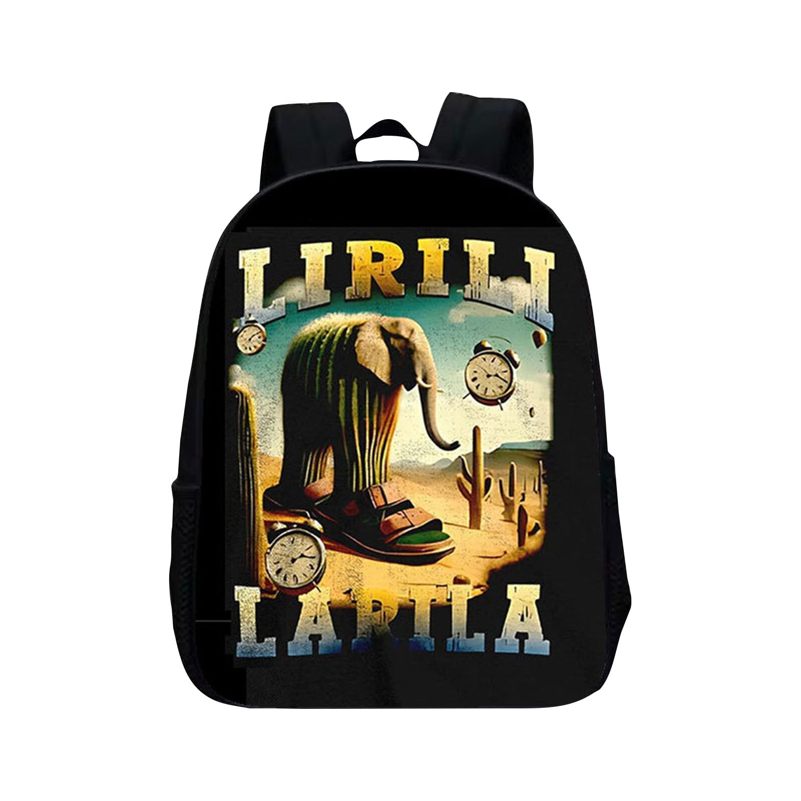 Italian Brainrot Clicker Tralalero Tralala School Backpack, Italian ...