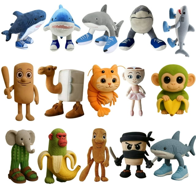 Italian Brainrot Doll, Brainrot Tung Tung Tung Sahur Collection Toys ...