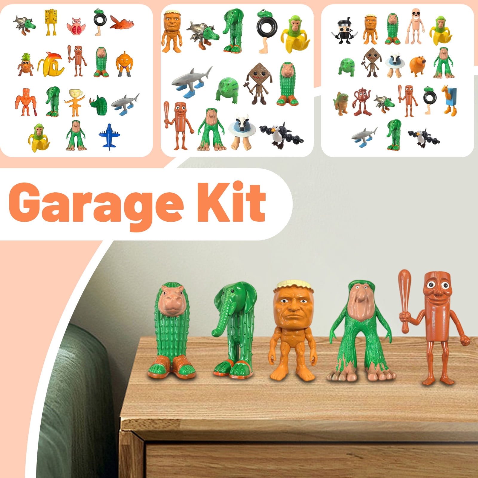 Italian Brainrot Figures Set, 18Pcs Tralalero Tralala Action Figure ...