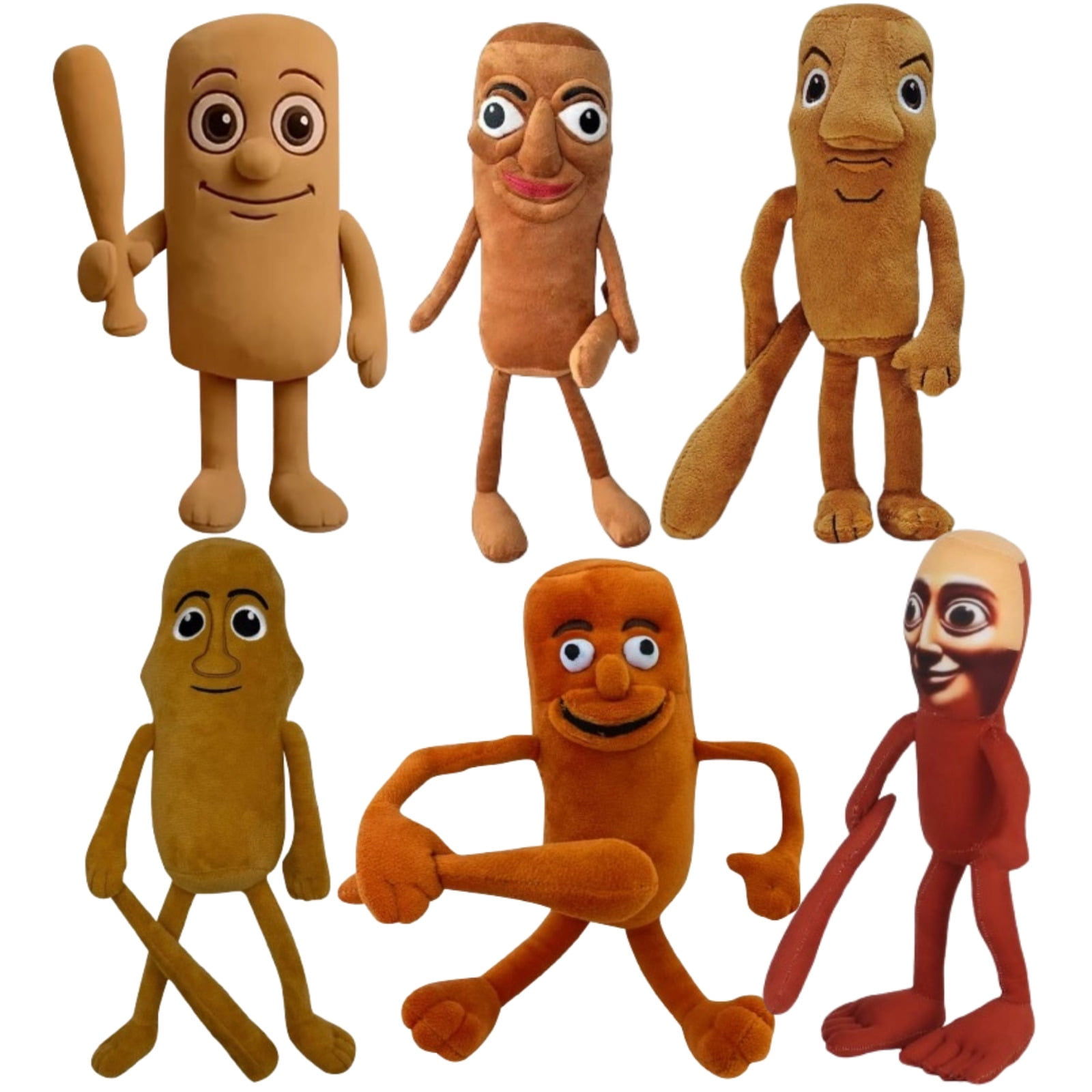 Italian Brainrot Funny Plush Toy,9.84" Tung Tung Tung Sahur Plush ...