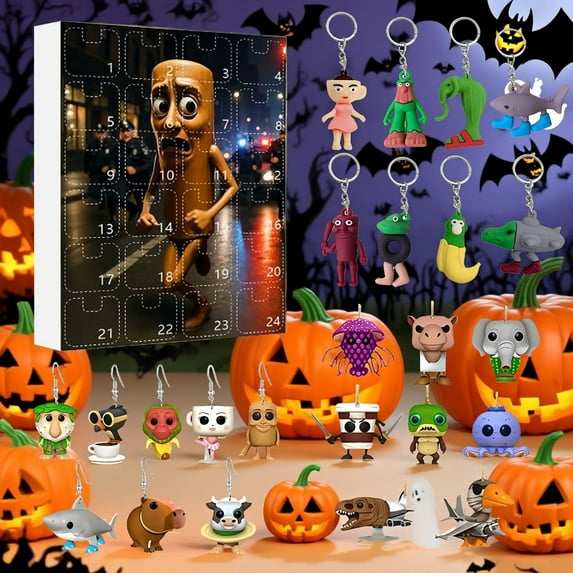 Italian Brainrot Xmas Advent Calendar 2025,24 Day Italian Brainrot Toys ...