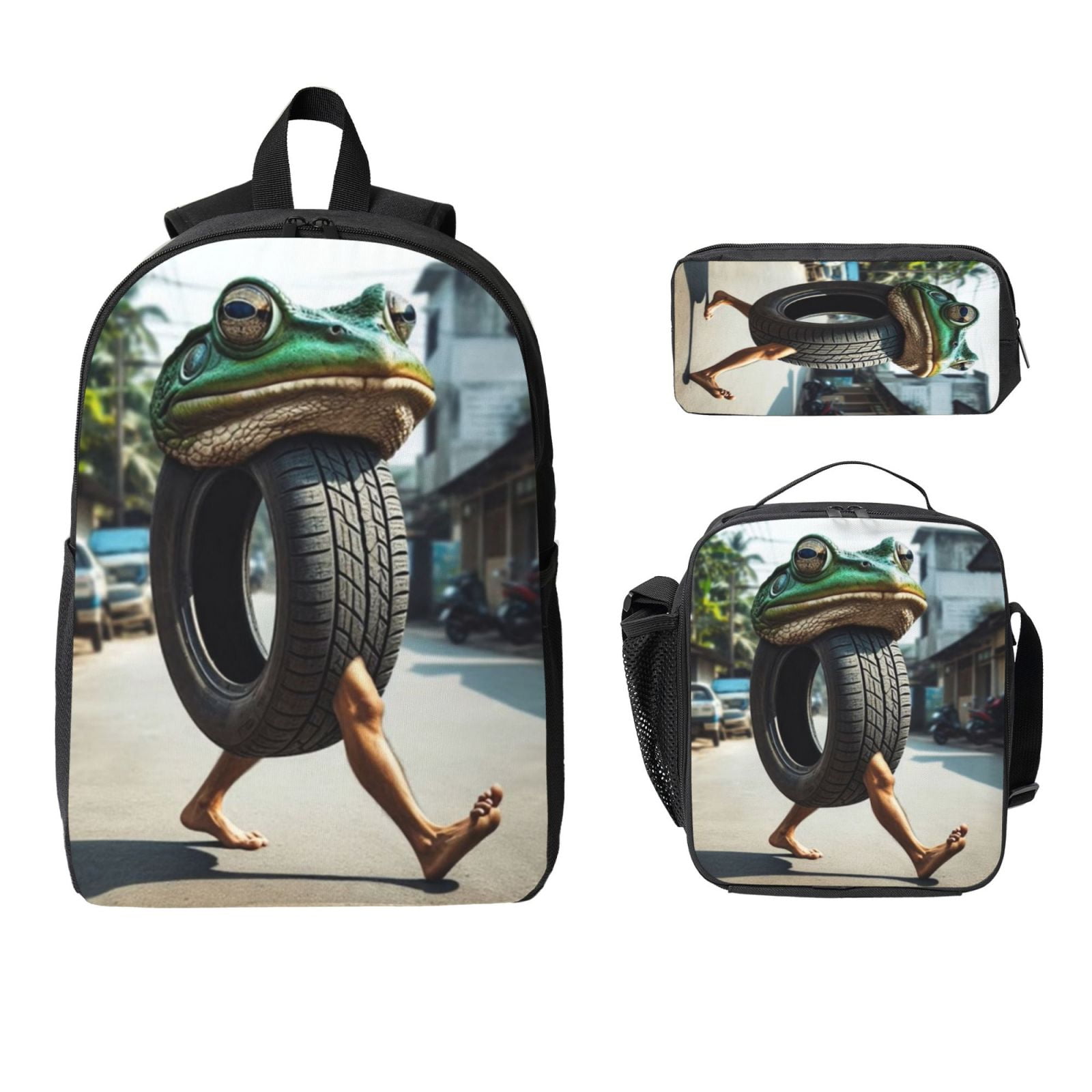 Italian Brainrot Italian Brainrot Ambalam 3-Piece Backpack Set - 17inch ...