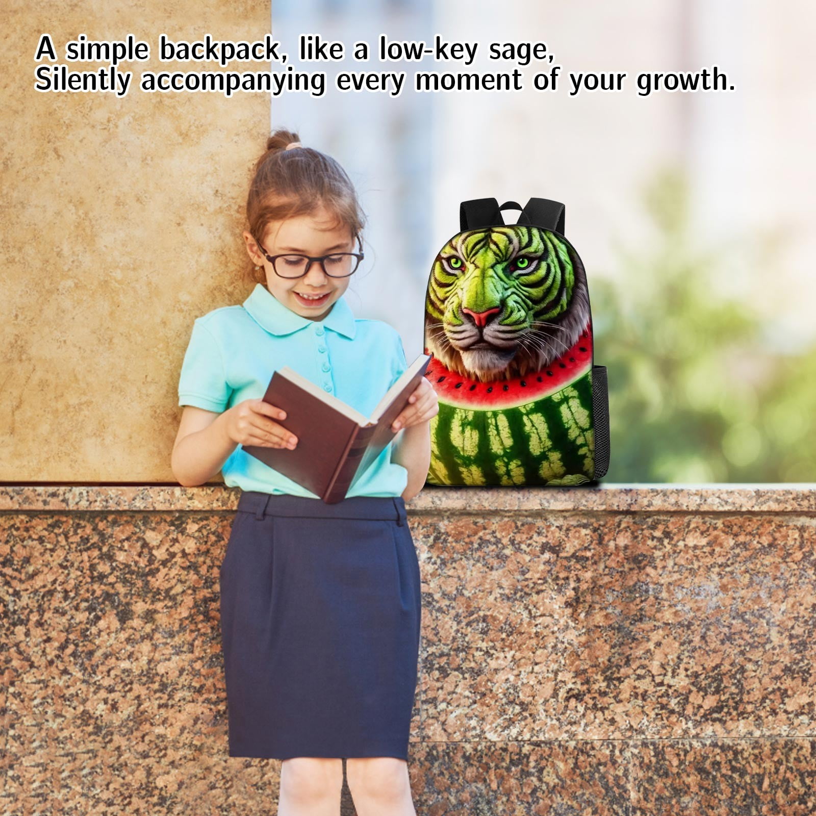 Italian Brainrot Lightweight Spine Protection Student Backpack 3D ...