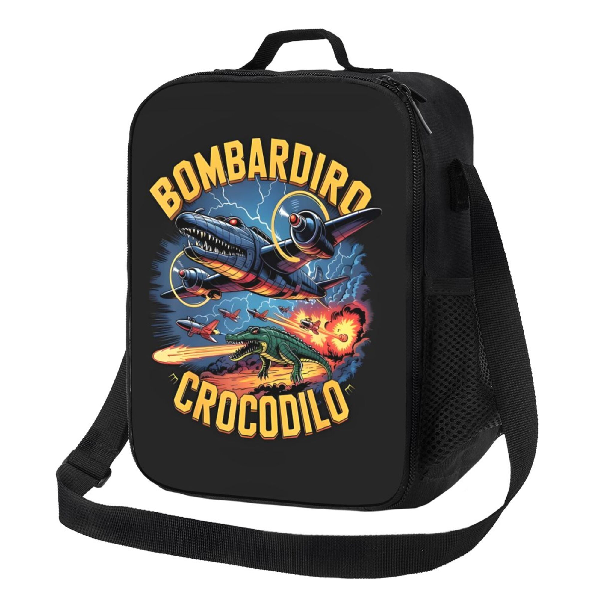 Italian Brainrot Lunch Bag Lunch Box Lightweight Durable Lunch Tote Bag ...