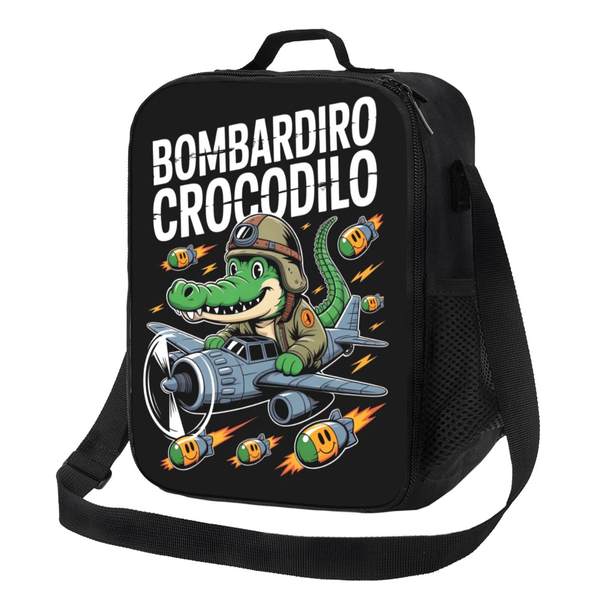 Italian Brainrot Lunch Bag Lunch Box Lightweight Durable Lunch Tote Bag ...