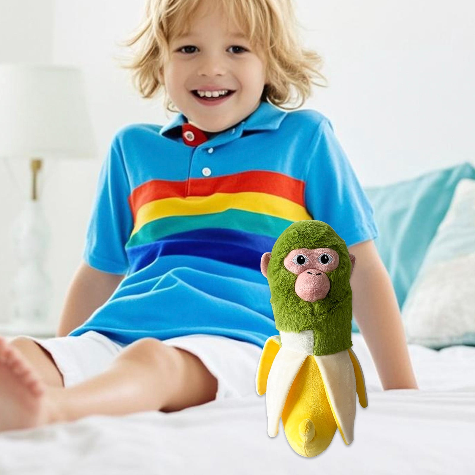 Italian Brainrot Plush: 13 Inch Banana Monkey Brainrot Plush, Fun And ...