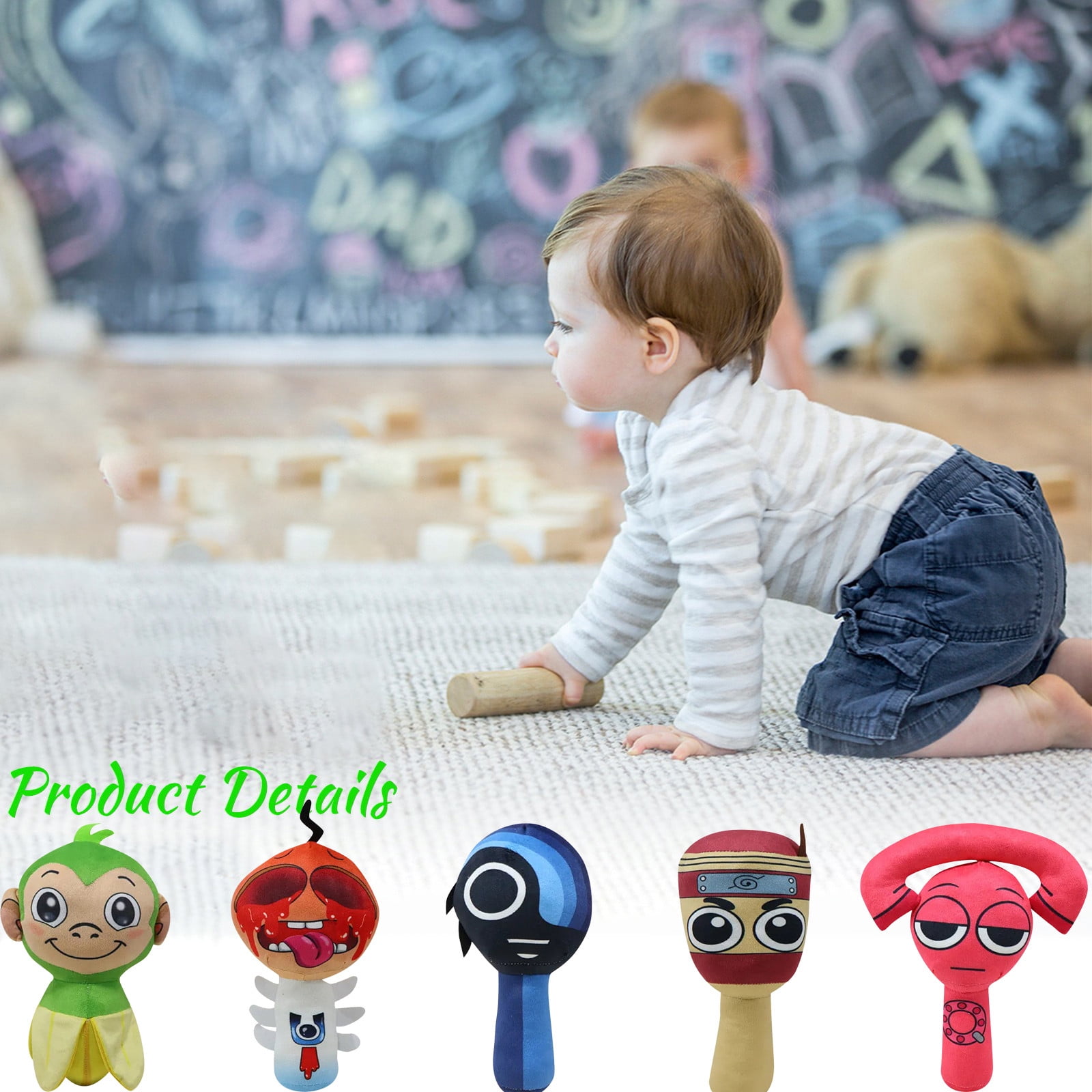 Italian Brainrot Plush Collectible — 10inch Soft Brain Rot Characters ...