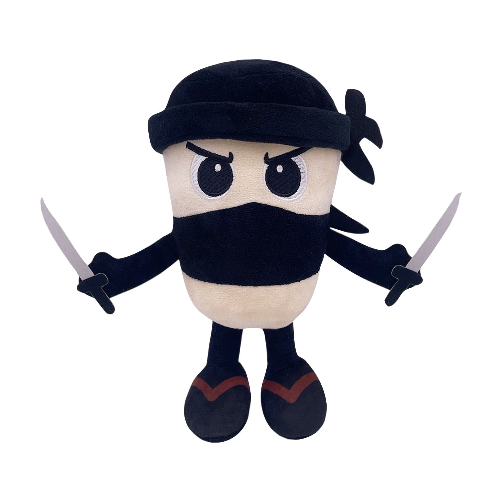 Italian Brainrot Plush Toy, 9.84 inch Capuccino Assassino Plushies ...