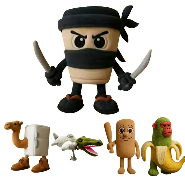 Italian Brainrot Plush Tung Tung Tung Sahur Plush Soft Stuffed Animals 2025 Graduation Gift for ...