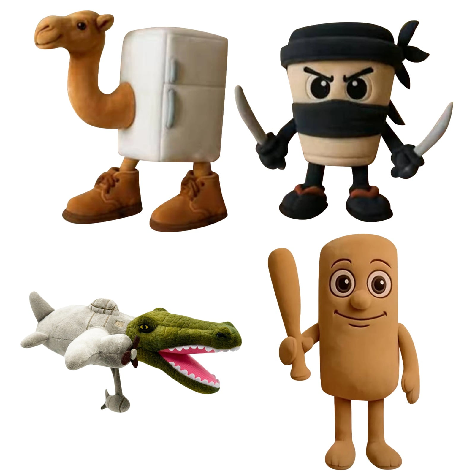 Italian Brainrot Plush Tung Tung Tung Sahur Toys Stuffed Animals Soft & Fun Gift for Fans ...