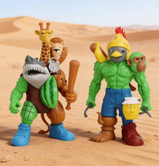 Italian Brainrot Steal a Brainrot Toys Tralalero Tralala Action Figure ...