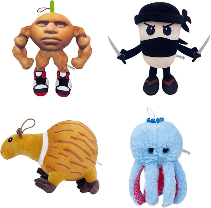 Italian Brainrot Stuffy Plush, Brain Rot Stuffed Plushs, 17 Styles ...