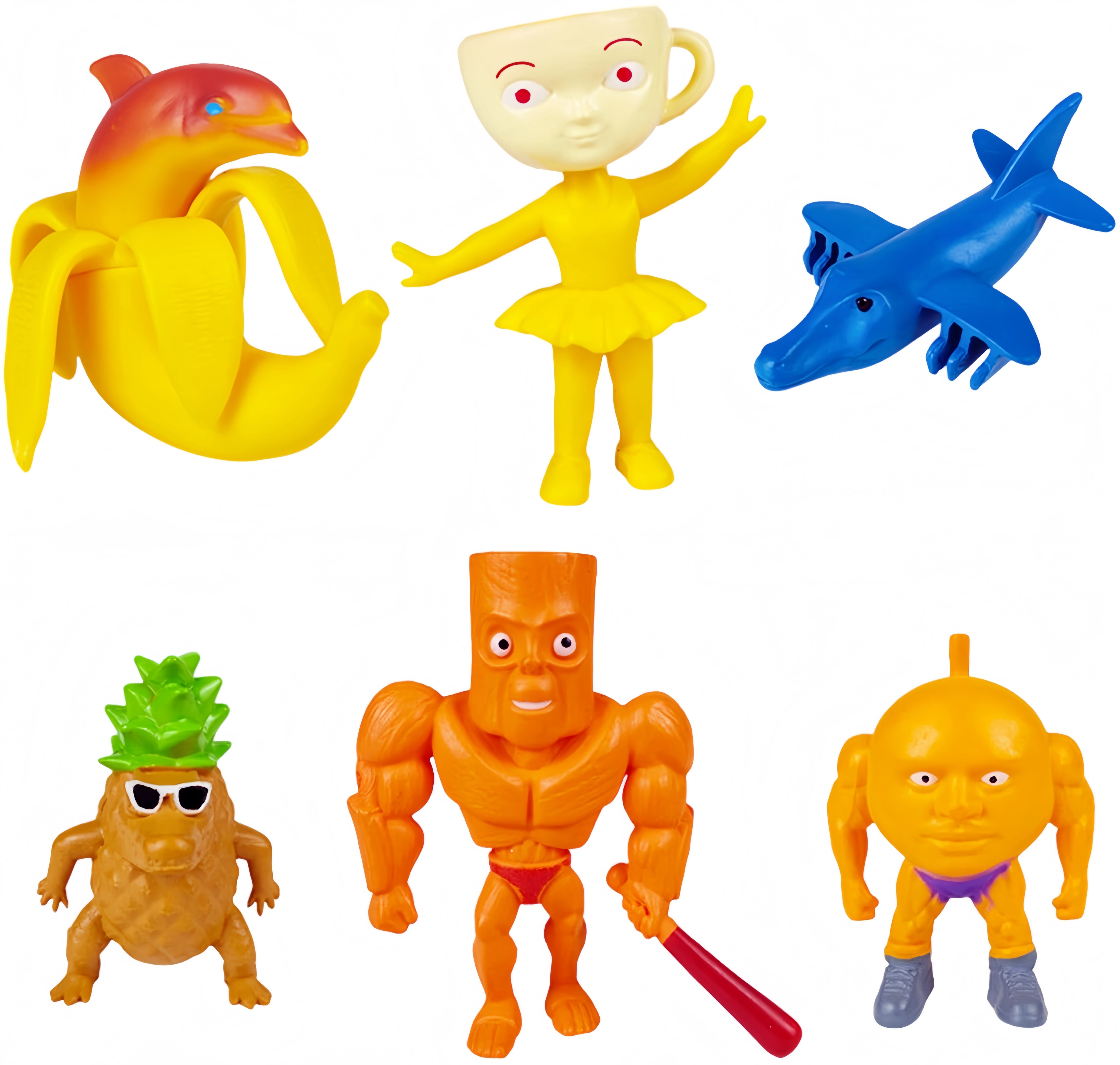 Italian Brainrot Toy Figure Kit - 3D Italian Brainrot Toy Tralalero ...