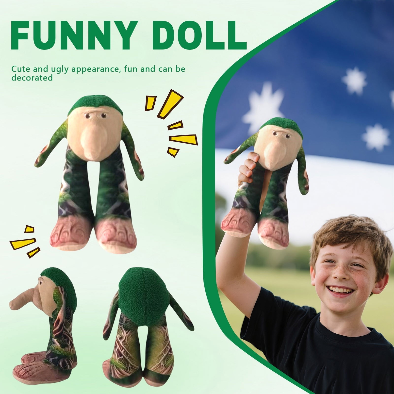 Italian Brainrot Toys Brainrot Animals Plush, 12in Plush Doll, Toy Gift ...