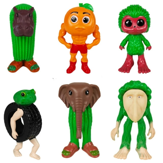 Italian Brainrot Toys Set,6 Pcs，Meme Chimpanzini Bananini，Tralalero ...