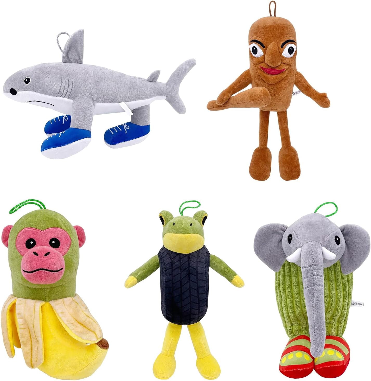 Italian Brainrot Tralalero Tralala, Italian Brainrot Meme Shark Figures ...