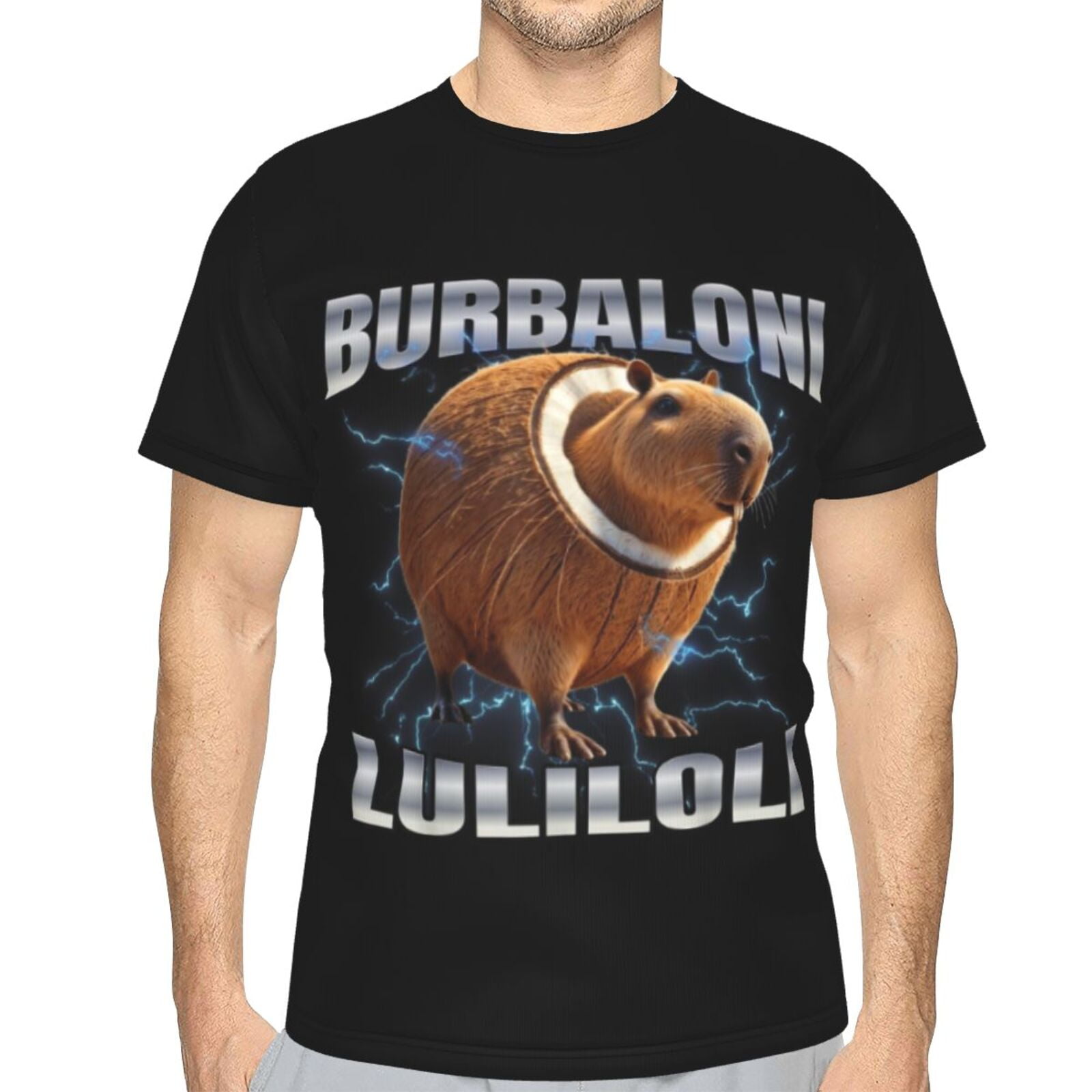 Italian Brainrot Unisex 3d Pattern Printed Short Sleeve T-Shirts Casual ...