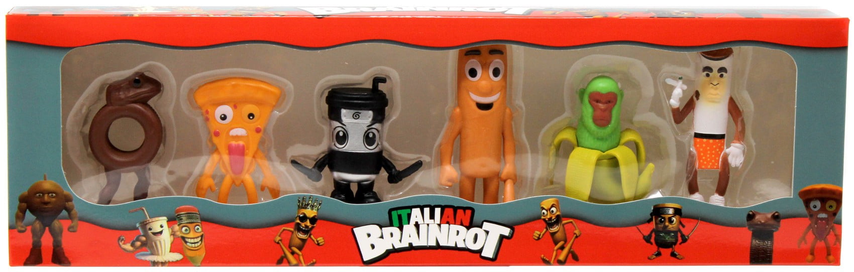 Italian BrainrotItalian Brainrot Figure 6-Pack [Version B] - Walmart.com
