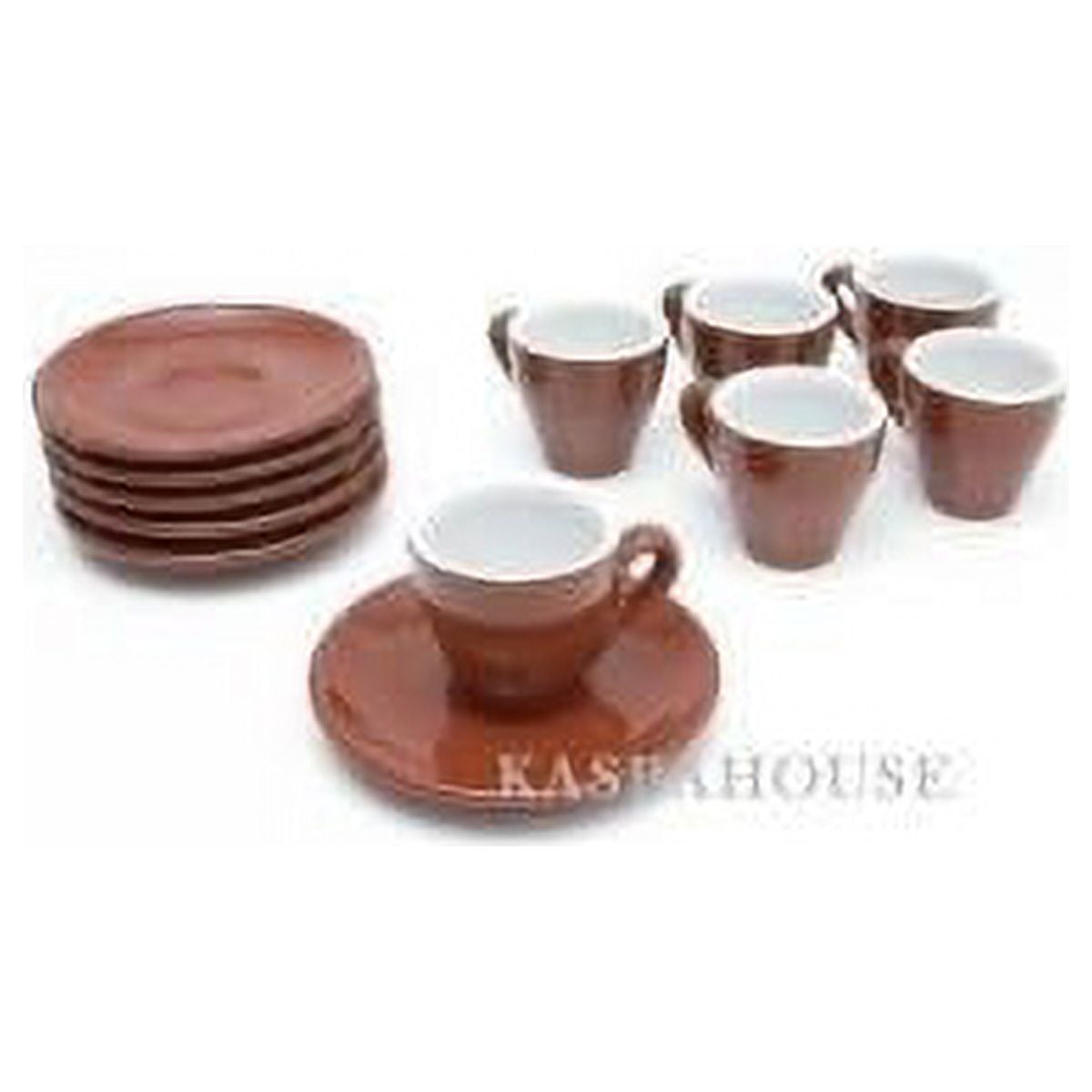 Italian Cafe Style Milano Espresso Cups - Set of 6 - Walmart.com