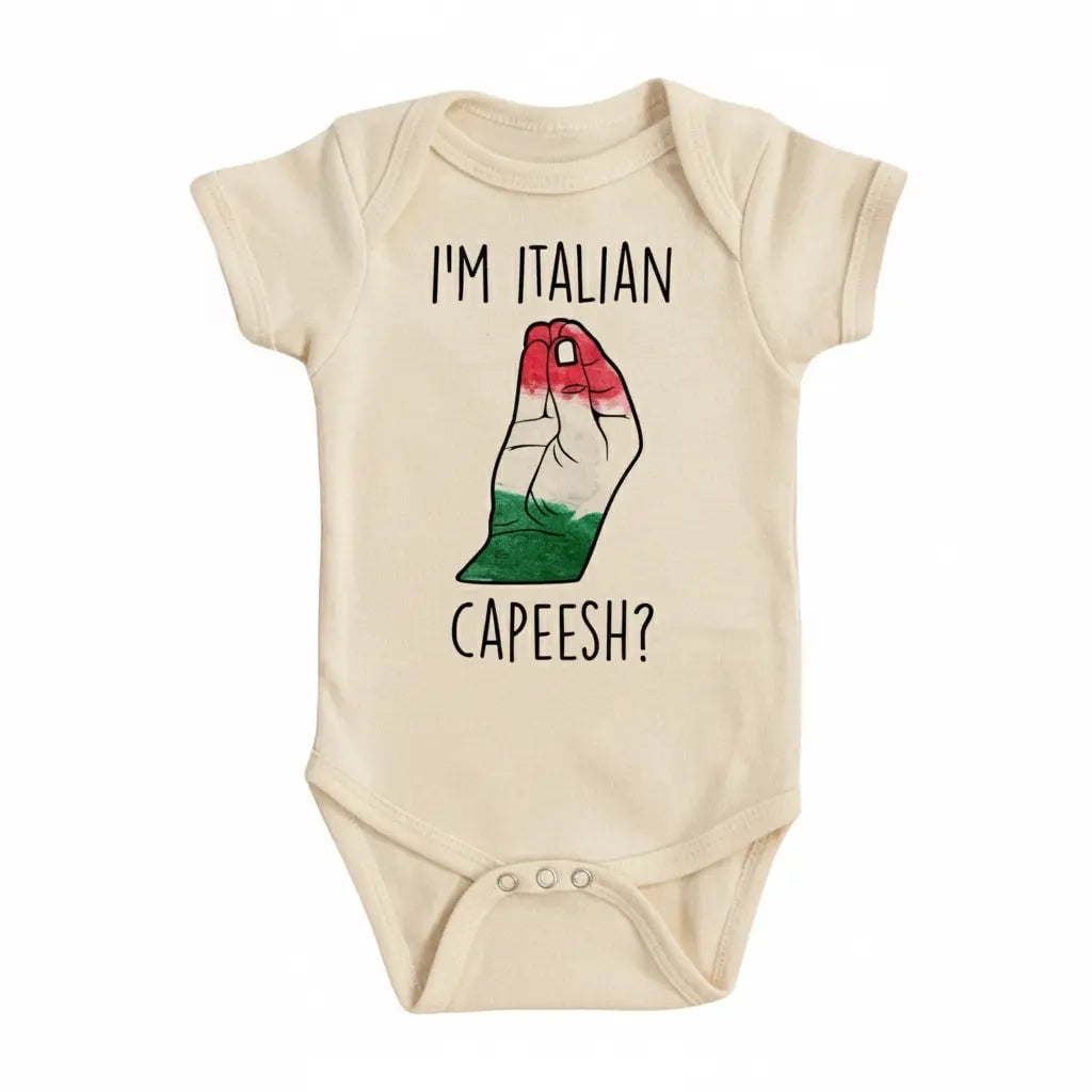 Italian Capeesh Newborn Baby Bodysuit - Walmart.com