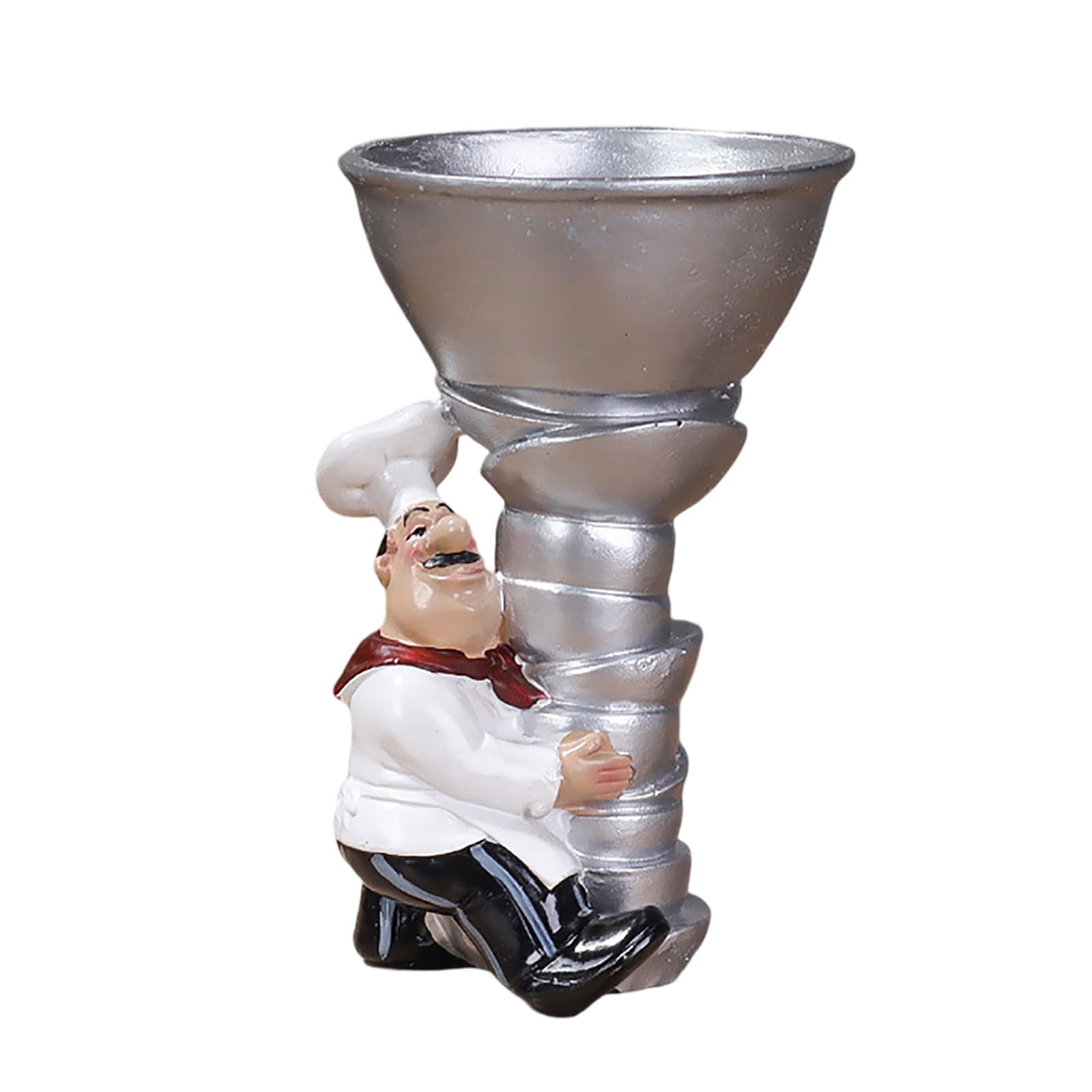 Italian Chef Statue Resin Kitchen Welcome Sign Decoration For Home Bars ...
